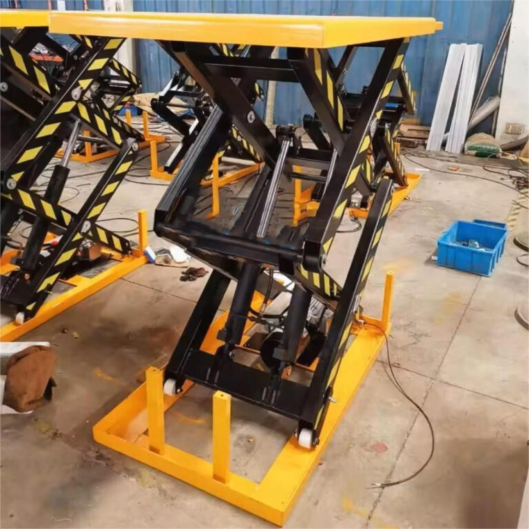 Heavy Duty Double Scissor Lifting Table - Shareman (Xiamen) Mechanical ...