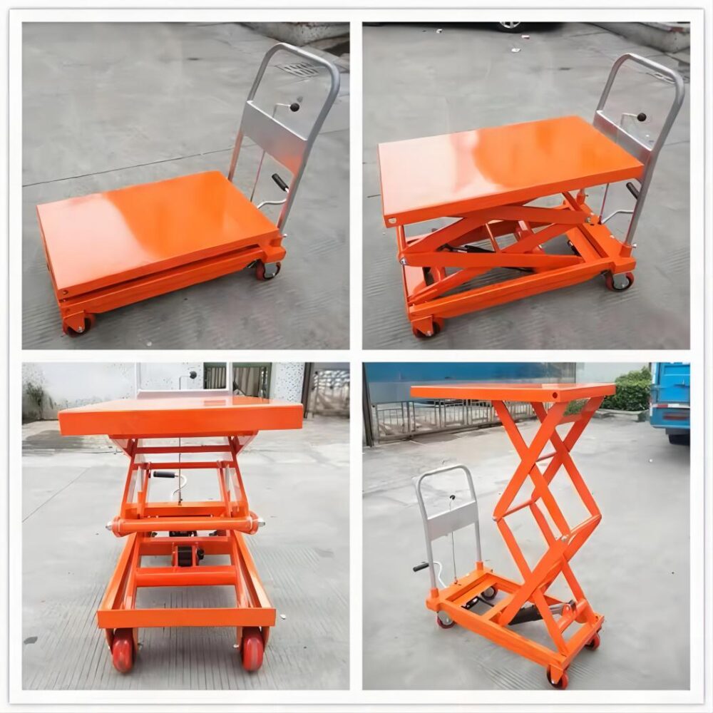 Manual Double/Triple Scissor Lift Table Cart - Shareman (Xiamen ...