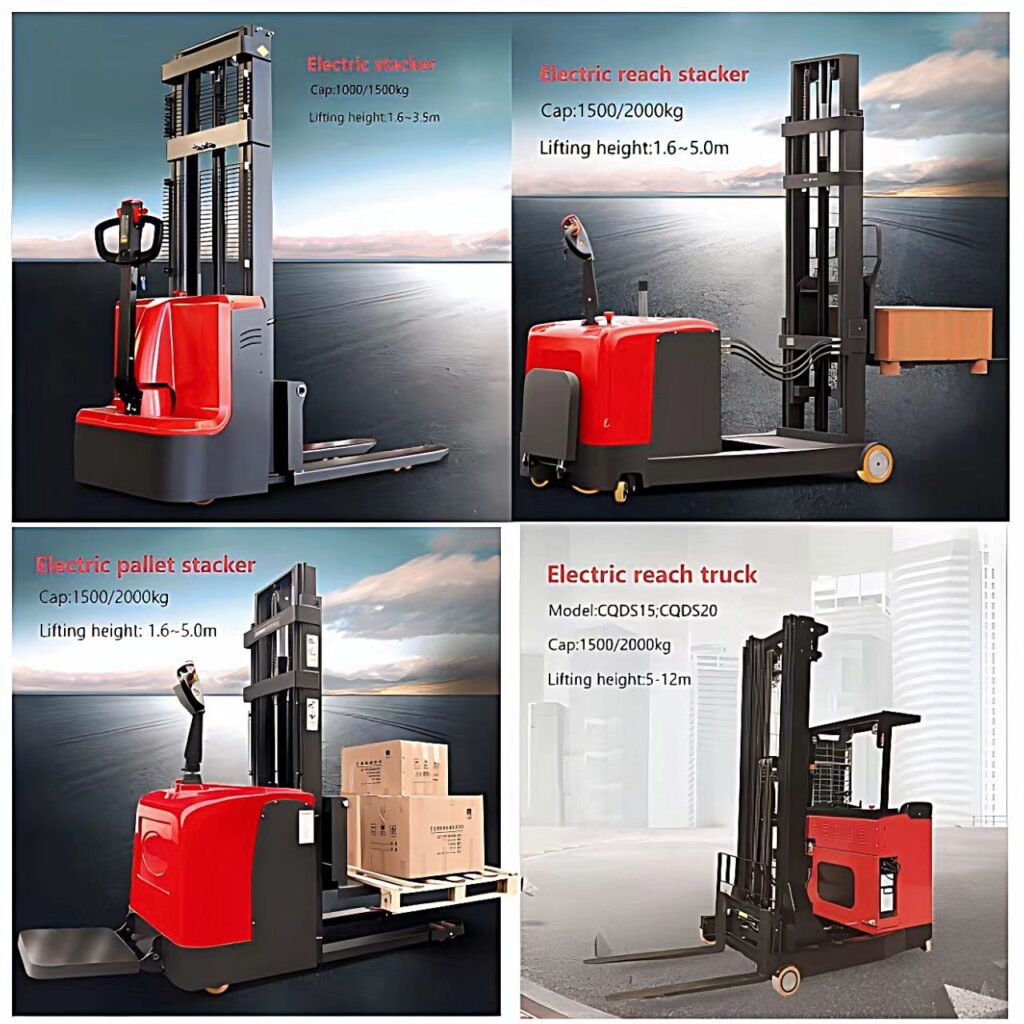 Stand Drive Electric Pallet Stacker 1.6~5.0m - Shareman (Xiamen ...
